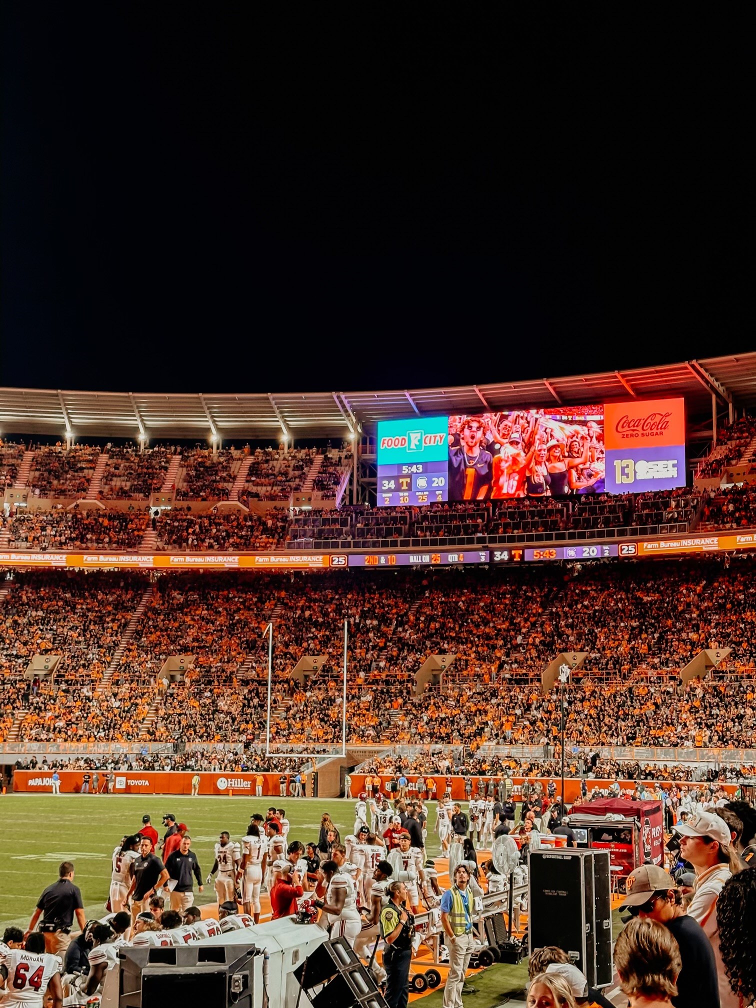 Tennesee v. Virginia - It's Football Time In Tennessee